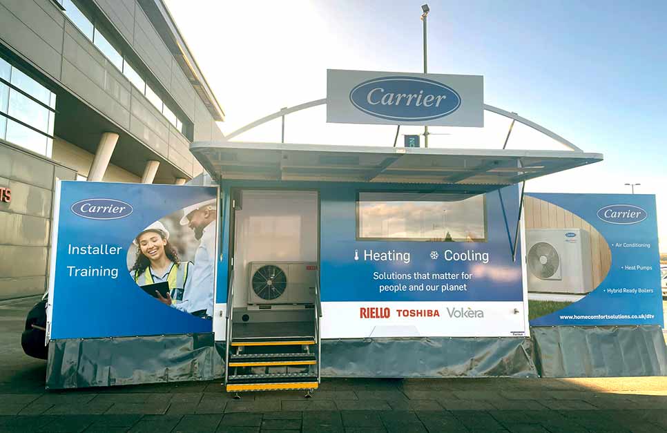 TCUK takes heat pumps on the road - Cooling Post