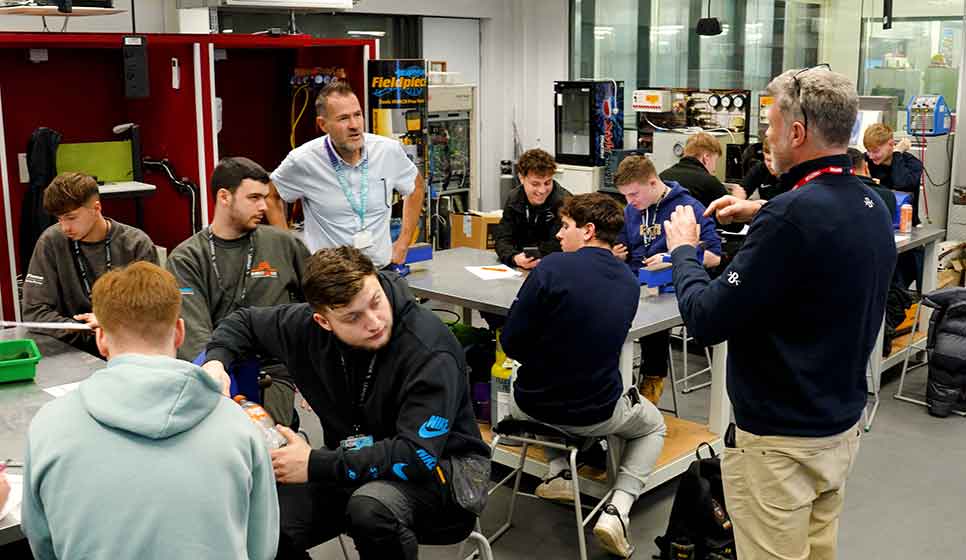 Taking press fittings to college - Cooling Post