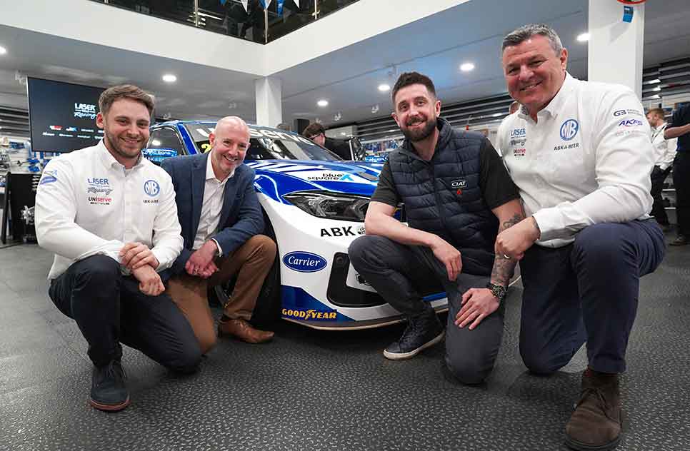 Carrier repeats support for hybrid electric racing - Cooling Post