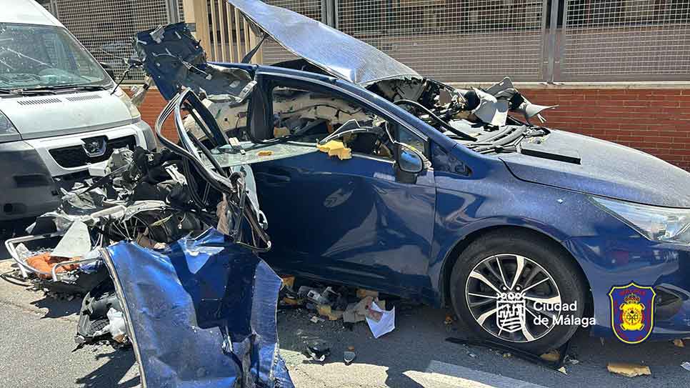 Cylinder explosion destroys car - Cooling Post