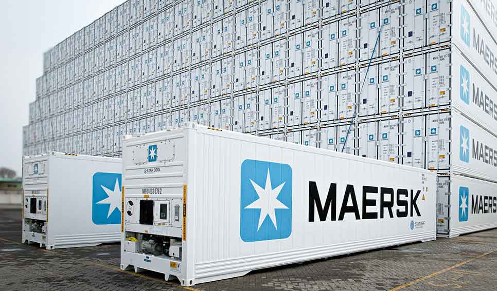 Maersk adopts R1234yf for reefers - Cooling Post