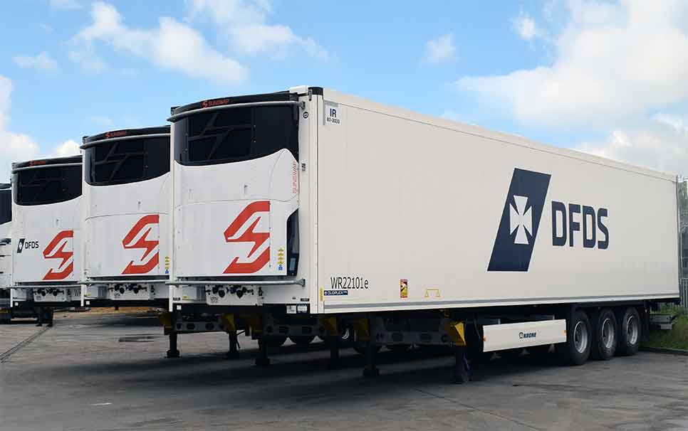 DFDS orders first Sunswap trailers - Cooling Post